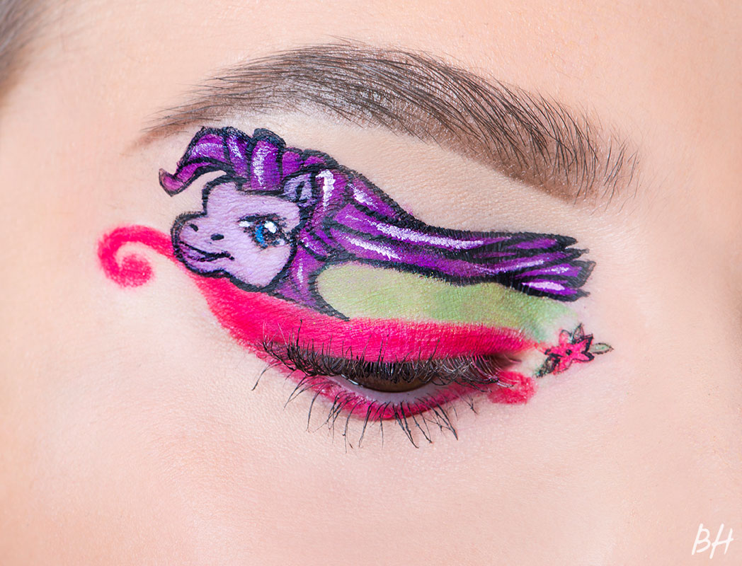Turning All Of Your Childhood Memories Into Eyelid Art